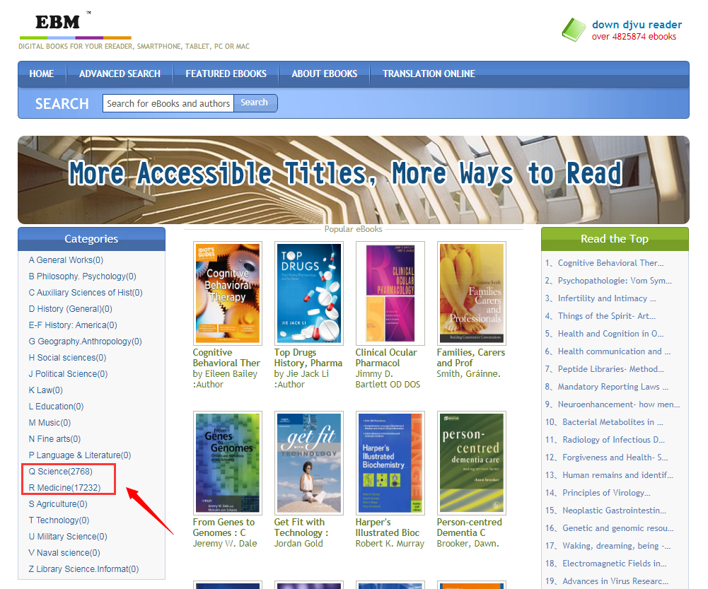 EBM-Library外文图书数据库-长春中医药大学图书馆